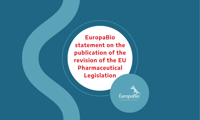 EuropaBio welcomes the publication of the revision of the EU ...